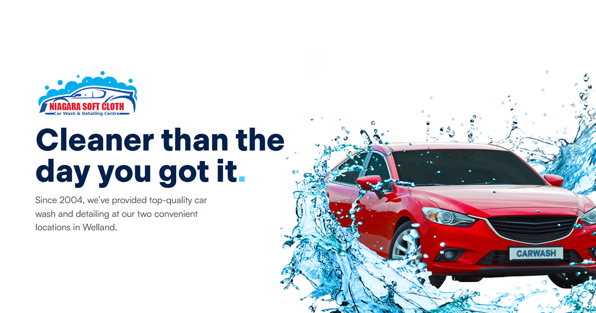 Contact Niagara Soft Cloth - Car Wash & Detailing Center in Welland ...